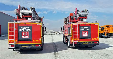 Merdİvenlİ İtfaİye Araci Çınar İtfaiye
