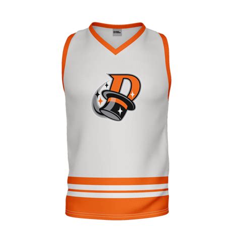 Danbury Hat Tricks Alternate White Hockey Tank