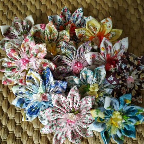 Jual Bros Bunga Kain Perca Bros Hijab Shopee Indonesia