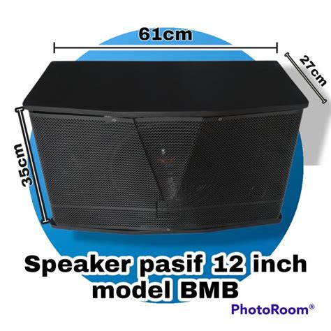 Box Speaker Model Bmb 12 Inch Lazada Indonesia