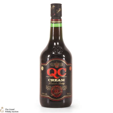 Qc Cream British Sherry Auction The Grand Whisky Auction