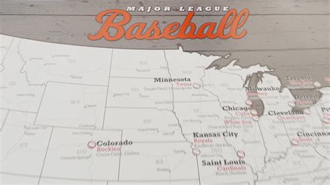 Mlb Teams Map Map Of Mlb Teams Geojango Maps