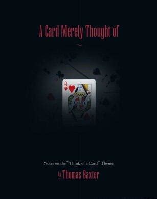 Thomas Baxter A Card Merely Thought Of Vaudevillians