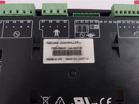 deep sea electronics dse 7320 genset control module panel aeliya