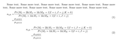 Align Equation Left TeX LaTeX Stack Exchange