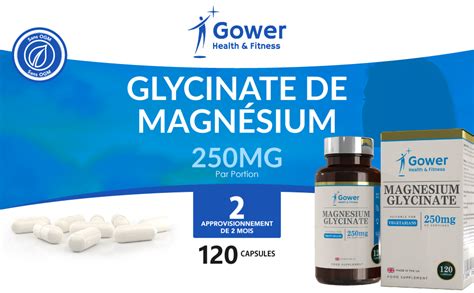 Gh Magnesium Bisglycinate Supplément 120 Magnésium Bisglycinate
