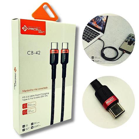 Cabo Usb Turbo Tipo C Duplo Carregamento R Pido W M Gftech Acess Rios