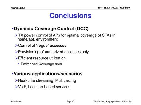 dynamic coverage control for authorized stas in home apt environment