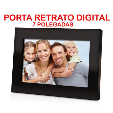 Porta Retrato Digital Tela Lcd RelÓgio CalendÁrio Coby 7 Polegadas Shopee Brasil