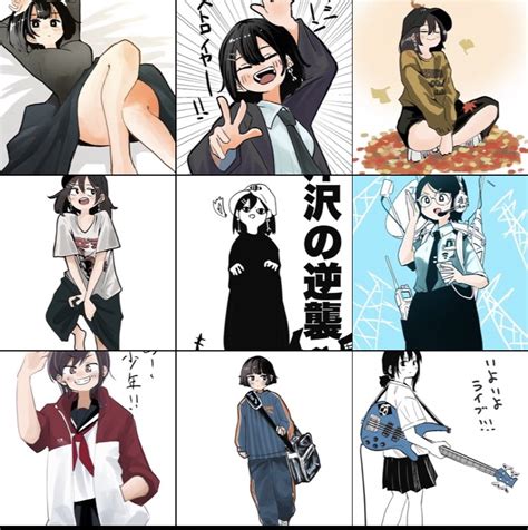 今月描いた絵を晒そう 描くのが楽しい1ヶ月でした 来月は久々2次描いてみようか思てます ありがとうございました🙌」itochinの漫画