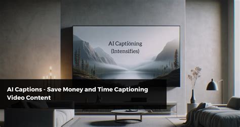 Ai Captions Save Money And Time Captioning Video Content Captioningstar