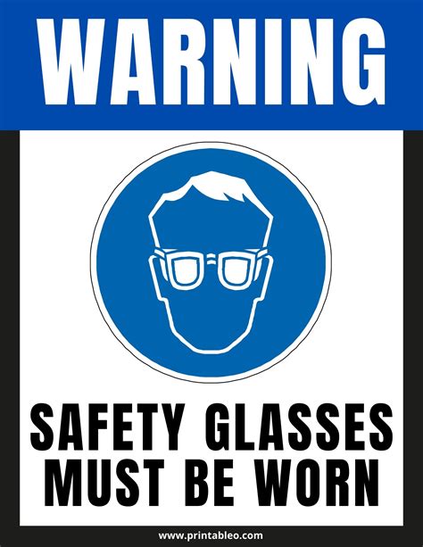20 Printable Warning Safety Sign Free Pdf