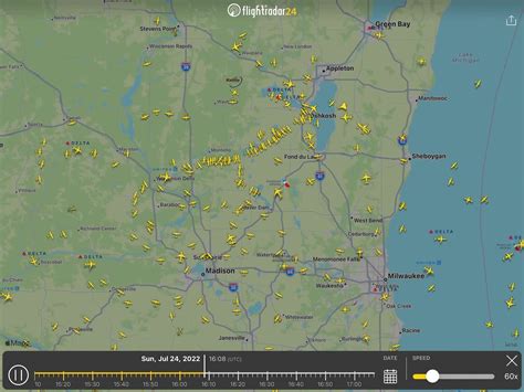 The Mass Arrivals Into Oshkosh Yesterday For Eaa The Spirit Of