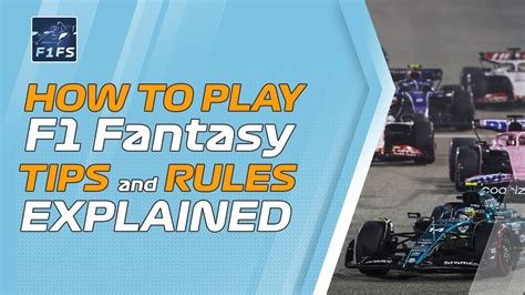 F1 Fantasy 2025 How To Play Tips And Rules Explained Youtube