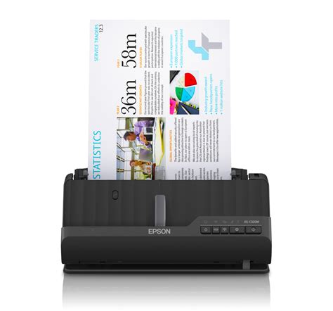 B11b270503 Epson Workforce Es C320w Wi Fi Portable Sheet Fed Document