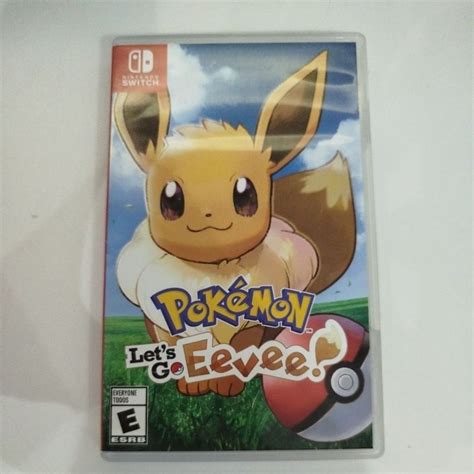 Pok Mon Let S Go Eevee Nintendo Switch M Dia F Sica Original Shopee Brasil