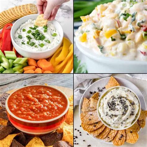Cold Dips For Tailgating