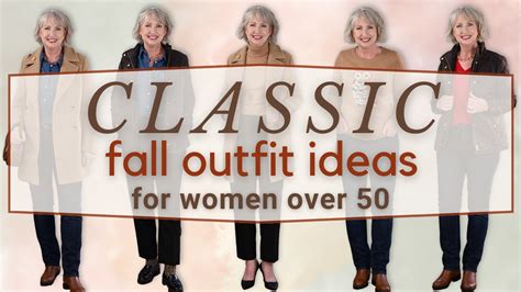 Classic Fall Outfits For Women Over 50 Youtube