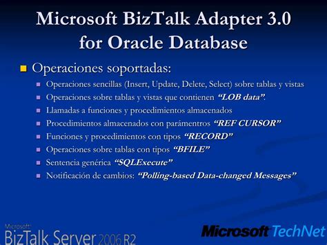 Ppt Biztalk Adapter Pack Oracle Adapter Powerpoint Presentation