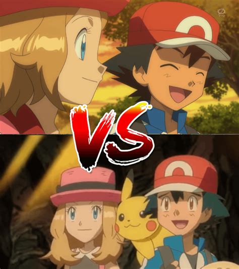 Who Would Win Ash And Serena Vs Mirror Ash And Serena Ramourshipping