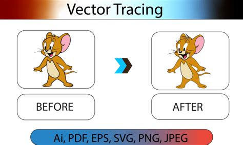 raster to vector tracing vectorize image convert to vector by kanwal