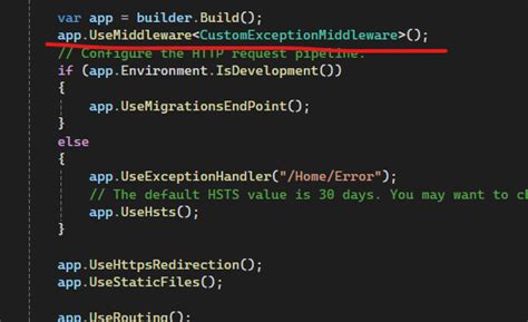 Core Unhandled Database Error Not Showing Error Page Stack Overflow