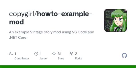GitHub Copygirl Howto Example Mod An Example Vintage Story Mod Using