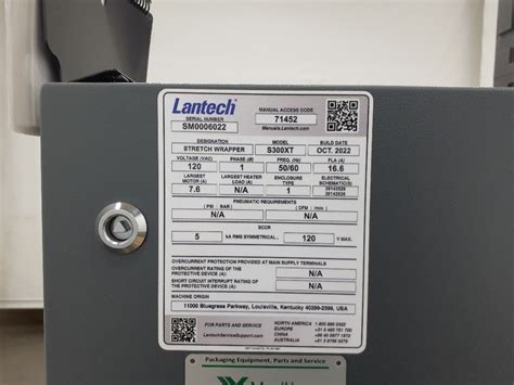 Used Lantech S300xt Semi Automatic Rotary Arm Stretch Wrapper Used Lantech S300xt Semi Automatic Rotary Arm Stretch Wrapper