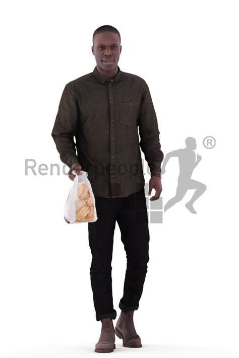 Jamal Posed 016 Renderpeople