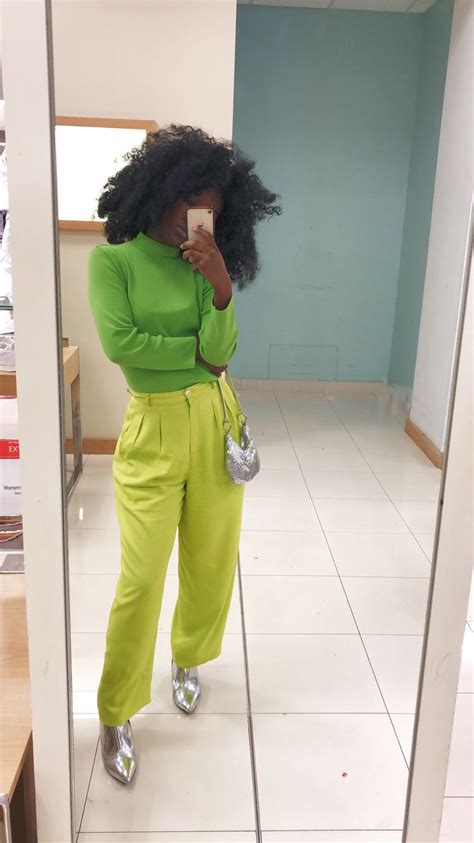 Neon Green Outfit Neon Green Outfits Monochromatic Fashion Colorful