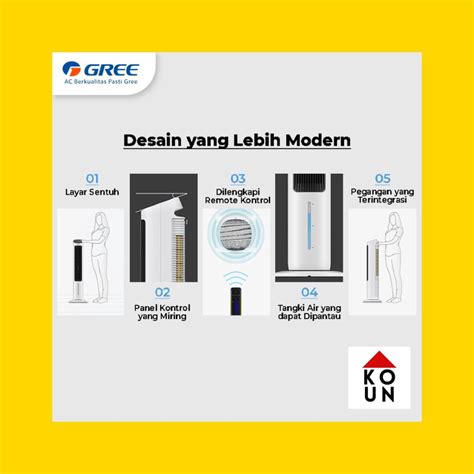 Jual Cod Ready Gree Air Cooler Gta Acool4 Gta Acool 4 Gta Acool4