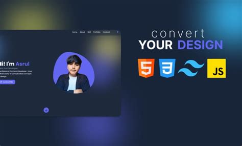 Convert Your Design To Html Css Javascript By Lviathann Fiverr