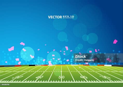 미식 축구 경기장 Championship에 대한 스톡 벡터 아트 및 기타 이미지 Championship 공 스포츠 장비 들 Istock