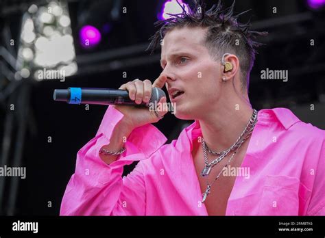 Call Me Karizma Stage Name Of Morgan Parriott During His Live Performs At Ama Music Festival On