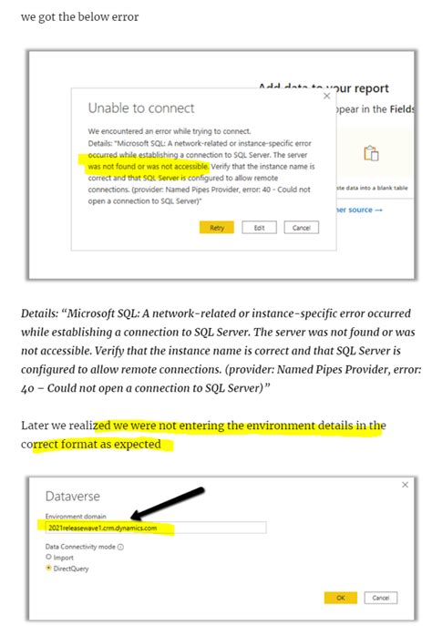 power bi to dataverse connection microsoft fabric community