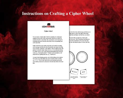 Printable Cipher Wheel Templates Alphabet Numbers Symbols And Runes Diy