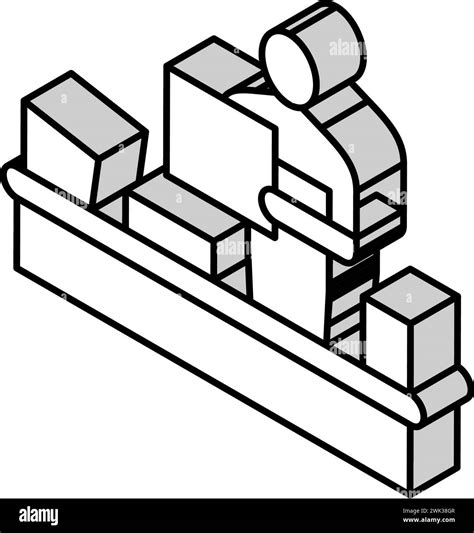 Burning Carbage Isometric Icon Vector Illustration Stock Vector Image