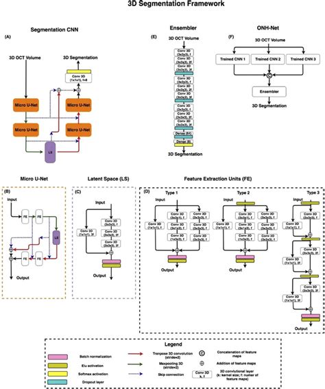 the dl architecture of the proposed 3d segmentation framework three