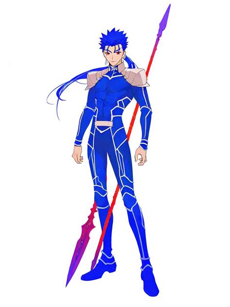 Cu Chulainn Fate Danbooru Characters In Noobai Xl Nai Xl