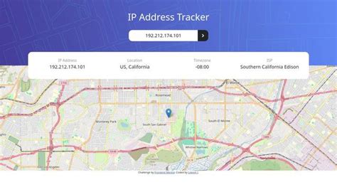 Frontend Mentor Responsive Ip Address Tracker Using Bootstrap Coding Challenge Solution