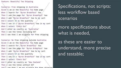 Bdd With Specflow And Selenium Pptx Web Development Internet