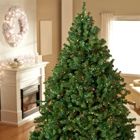 Pre Lit Artificial Christmas Trees Fpbdd