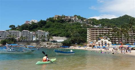 Puerto Vallarta La Playa De Mismaloya En Puerto Vallarta