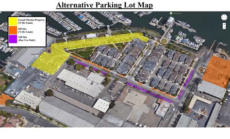 Parking Map Grand Marina