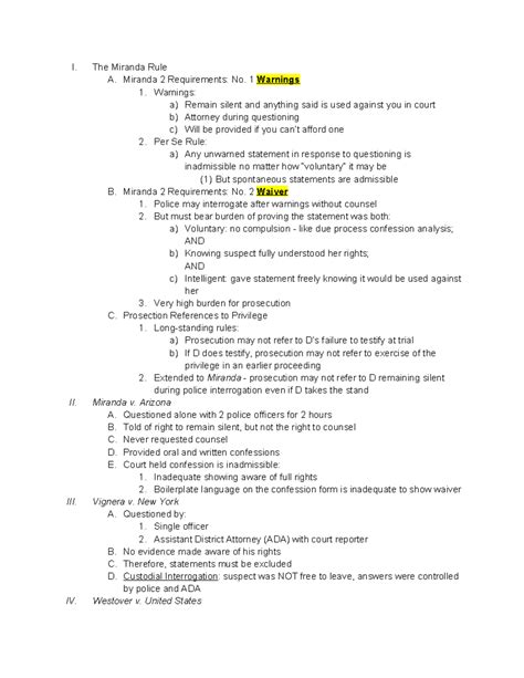 Miranda Rule Analysis And Exceptions In Custodial Interrogation Law 101
