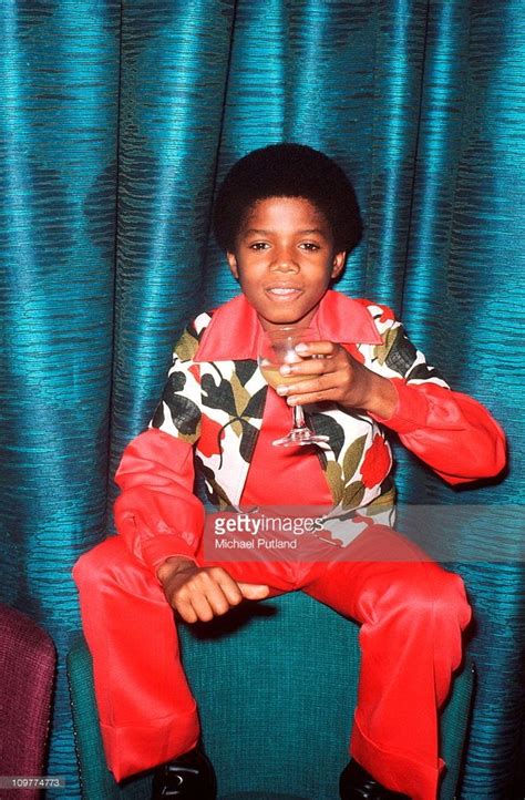 American Singer Randy Jackson Of The Jackson Five Backstage In Randy Jackson American