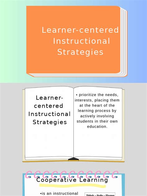 Learner Centered Instructional Strategies Pdf