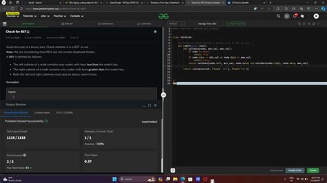 madan mohan behera on linkedin day01 potd geekstreak2024 problem