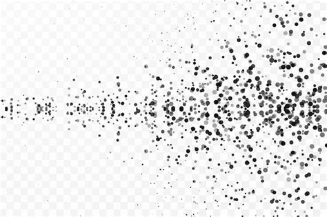 Premium Vector Abstract Particles On Transparent Background Graphic Concept For Your Design