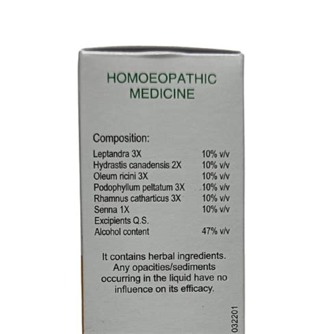 Good Morning Constipation Drops Myhomoeo